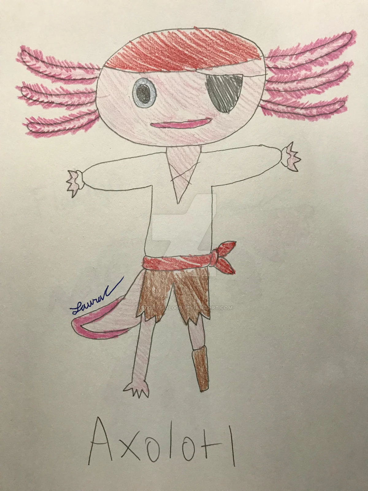 Axolotl (SG) | Masked Toon Singer Wiki | Fandom