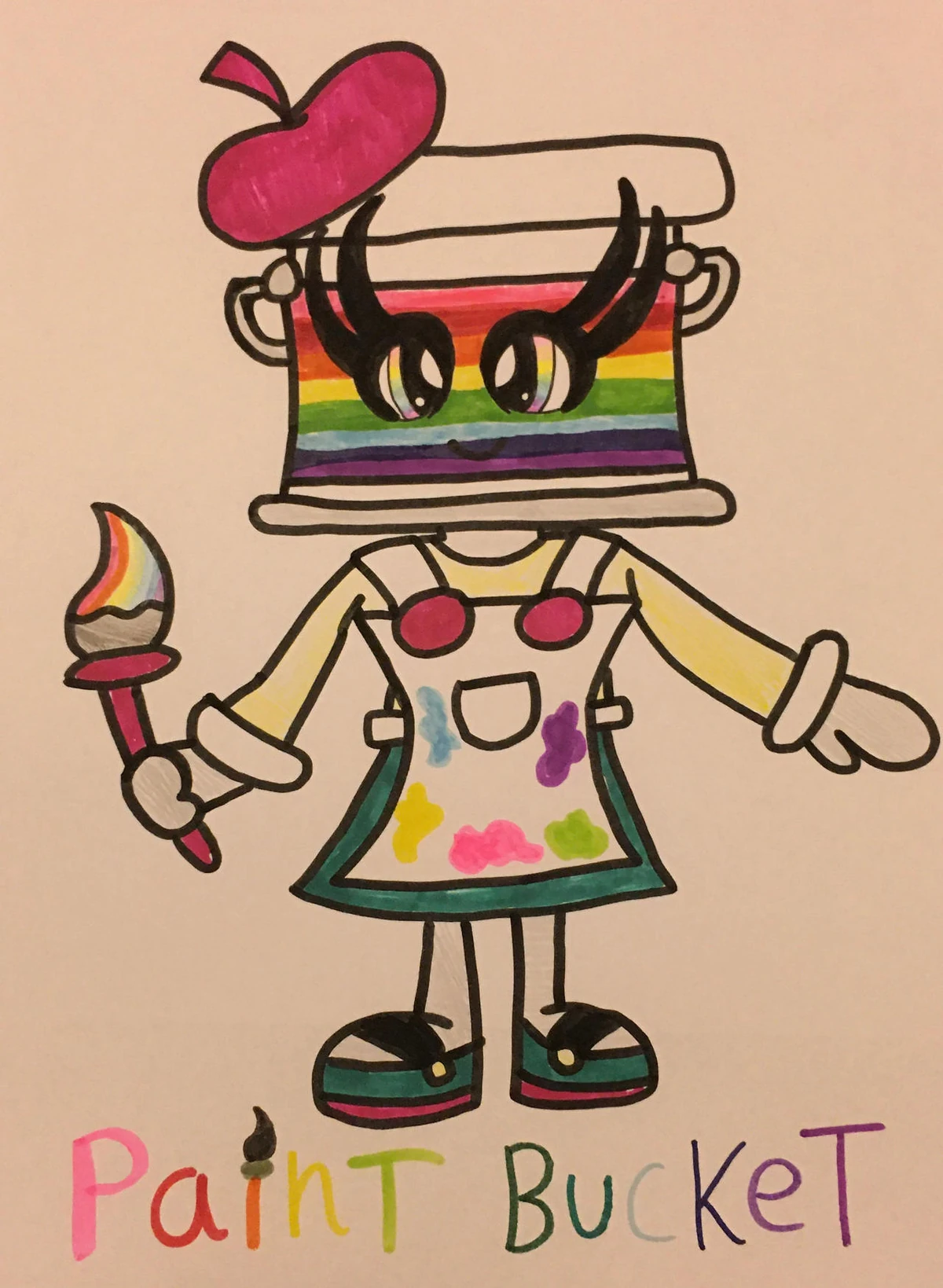 Paint Bucket (RL) | Masked Toon Singer Wiki | Fandom