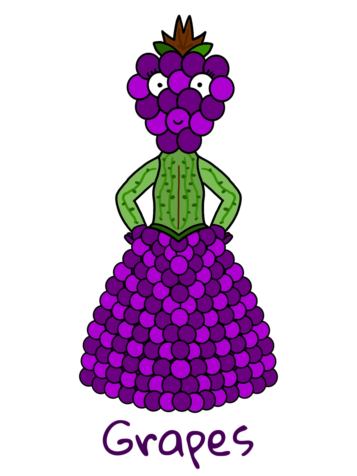 Grapes (HV) | Masked Toon Singer Wiki | Fandom