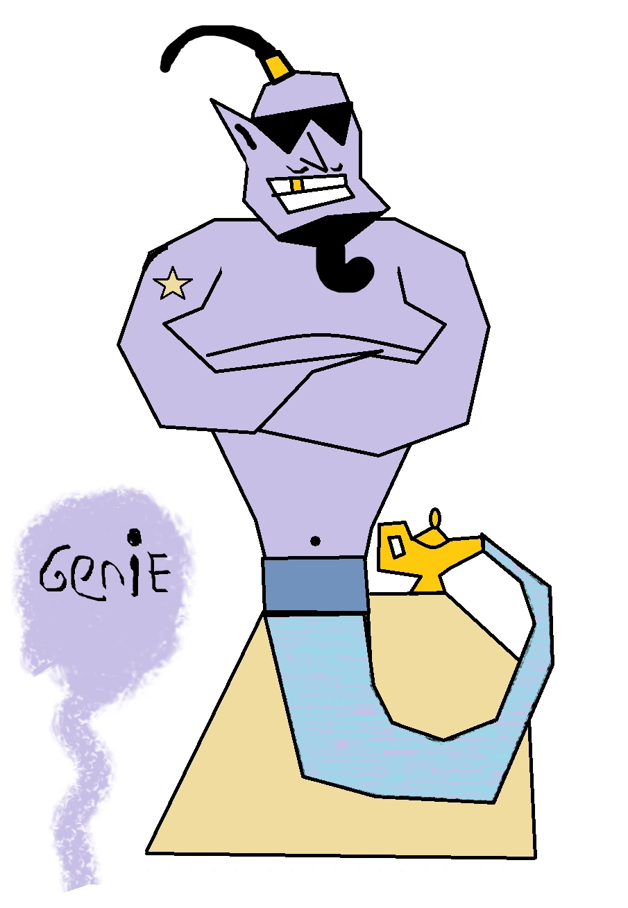 Genie (NL123) | Masked Toon Singer Wiki | Fandom