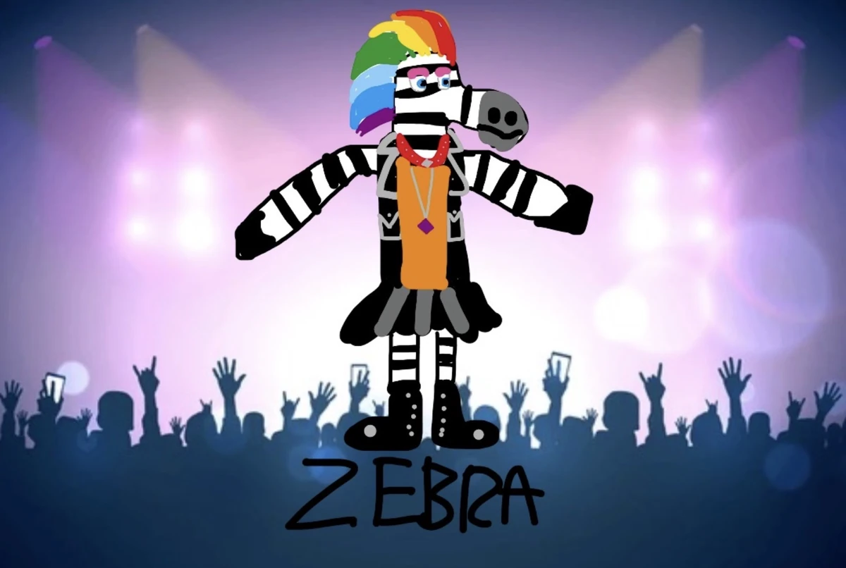 Zebra (CD) | Masked Toon Singer Wiki | Fandom