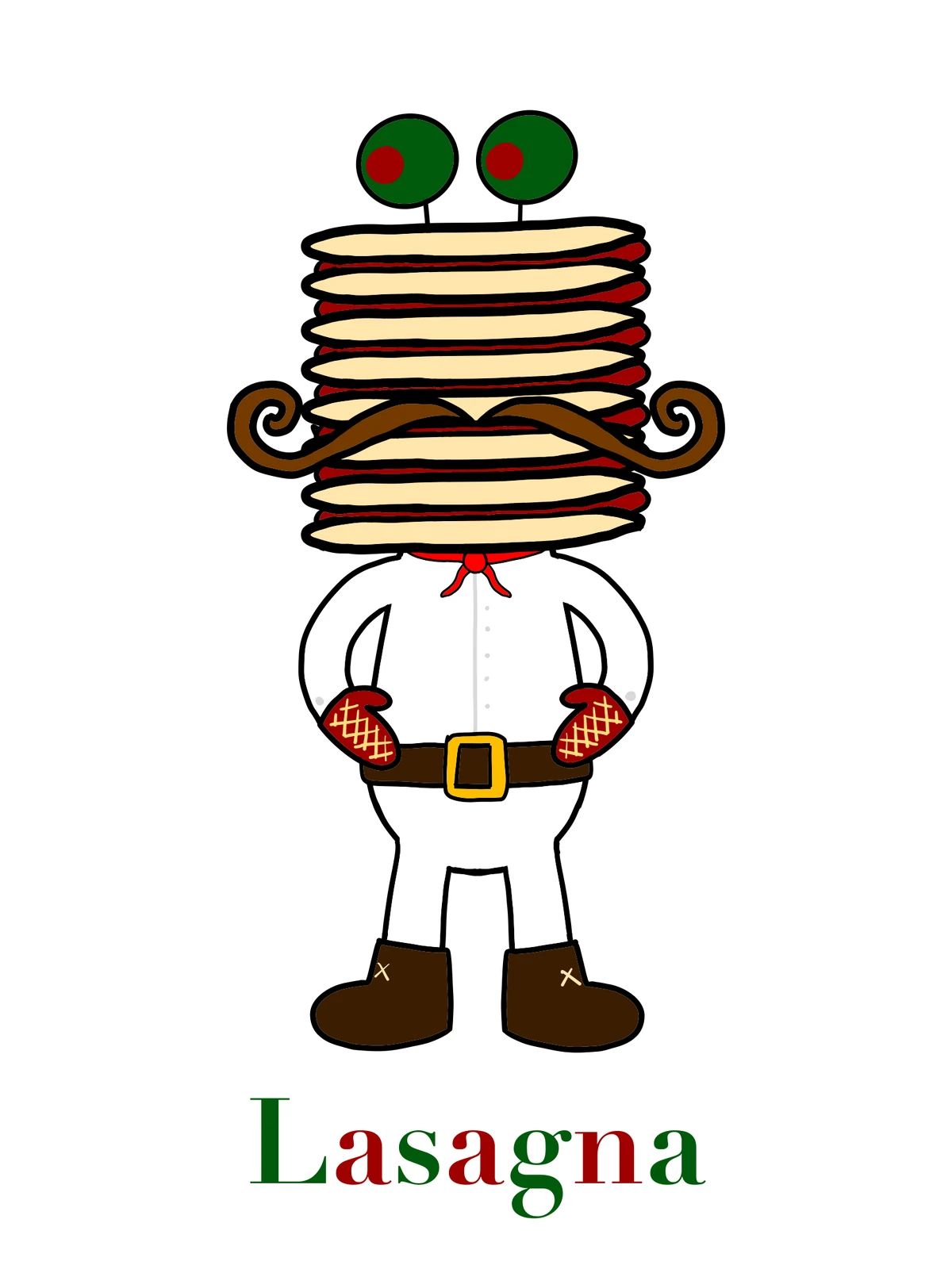 Lasagna (HV) | Masked Toon Singer Wiki | Fandom