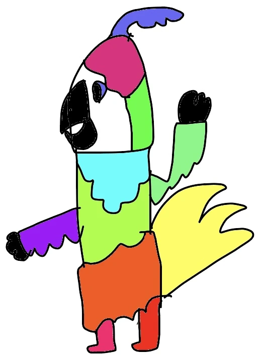 Tropical Bird (MTCS) | Masked Toon Singer Wiki | Fandom
