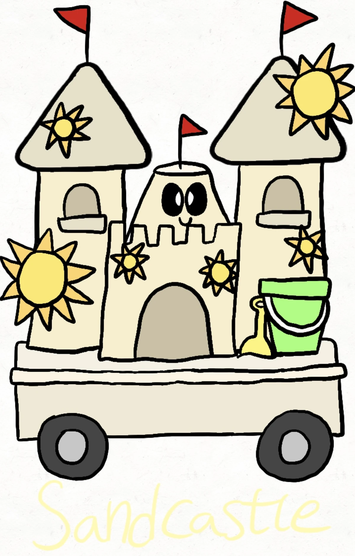 Sandcastle (RL) | Masked Toon Singer Wiki | Fandom