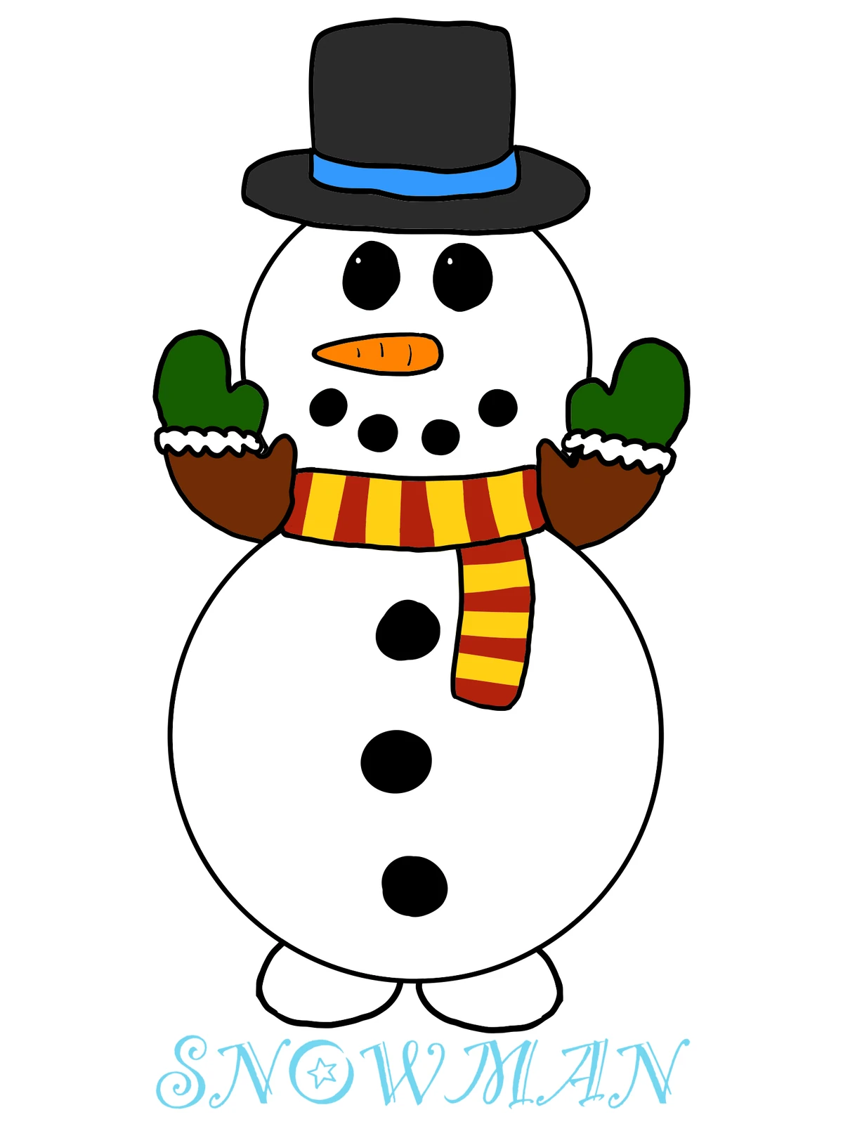 Snowman (HV) | Masked Toon Singer Wiki | Fandom