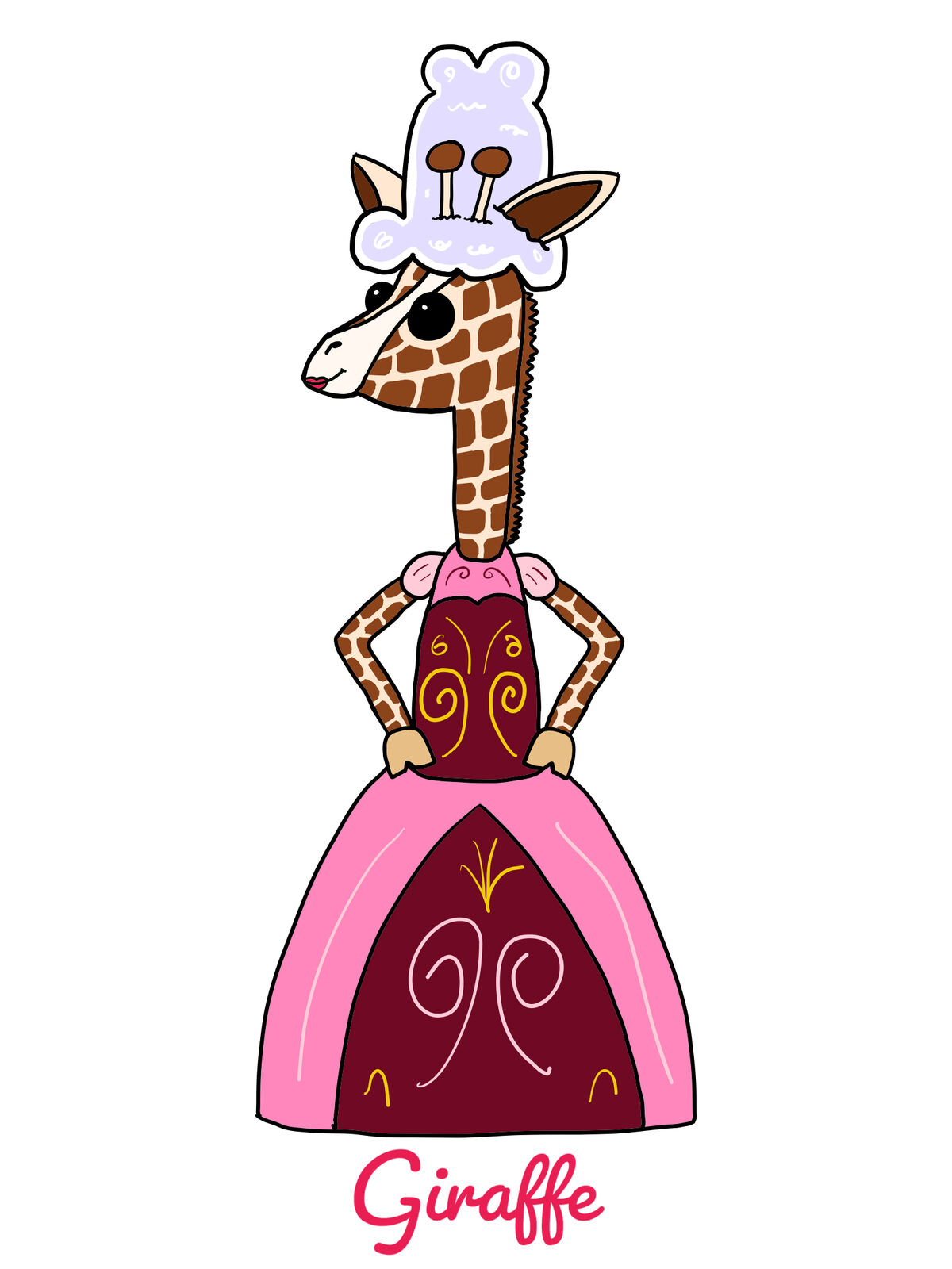 Giraffe (HV) | Masked Toon Singer Wiki | Fandom