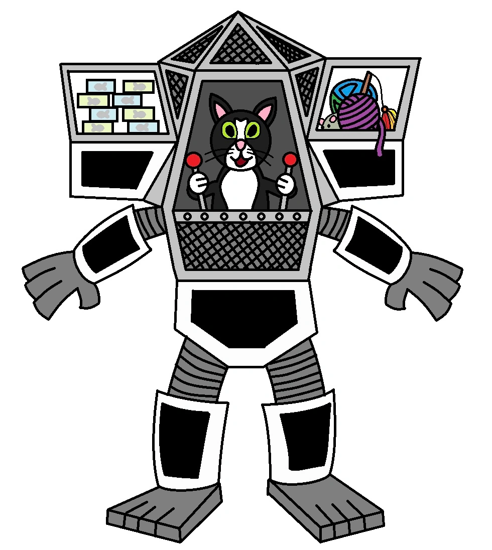 Robo-Cat (FB) | Masked Toon Singer Wiki | Fandom