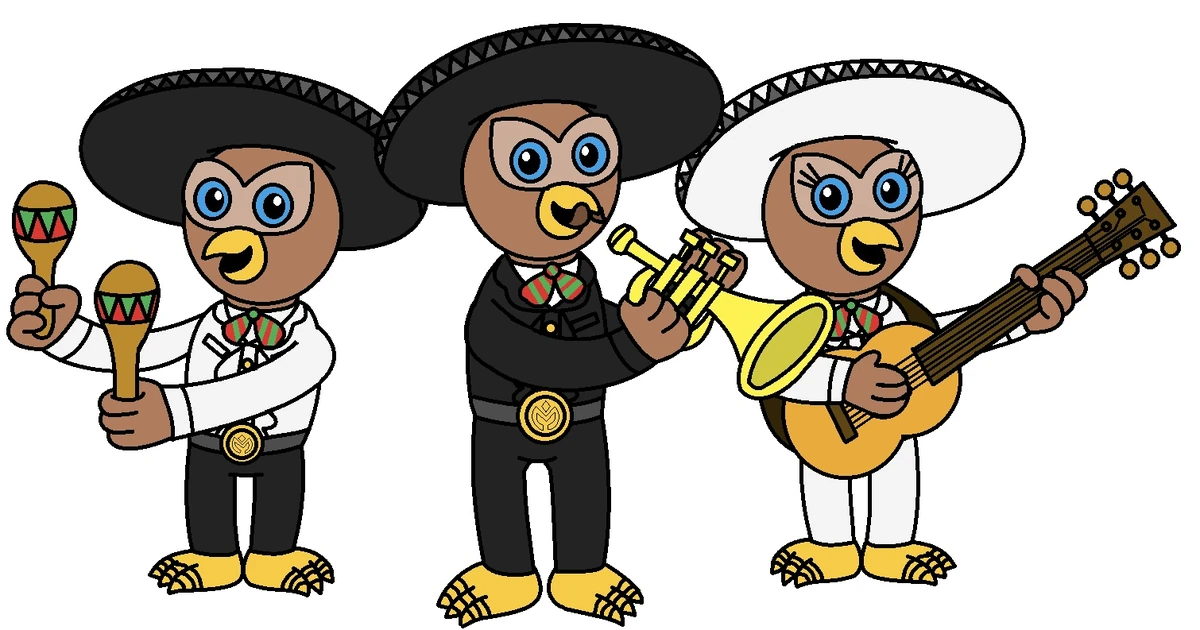 The Mariachi Trio (FB) | Masked Toon Singer Wiki | Fandom