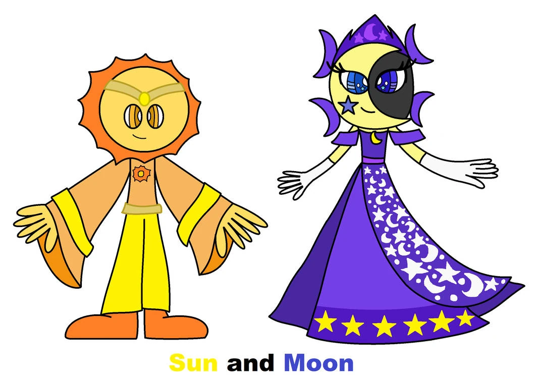 Sun and Moon (RL) | Masked Toon Singer Wiki | Fandom