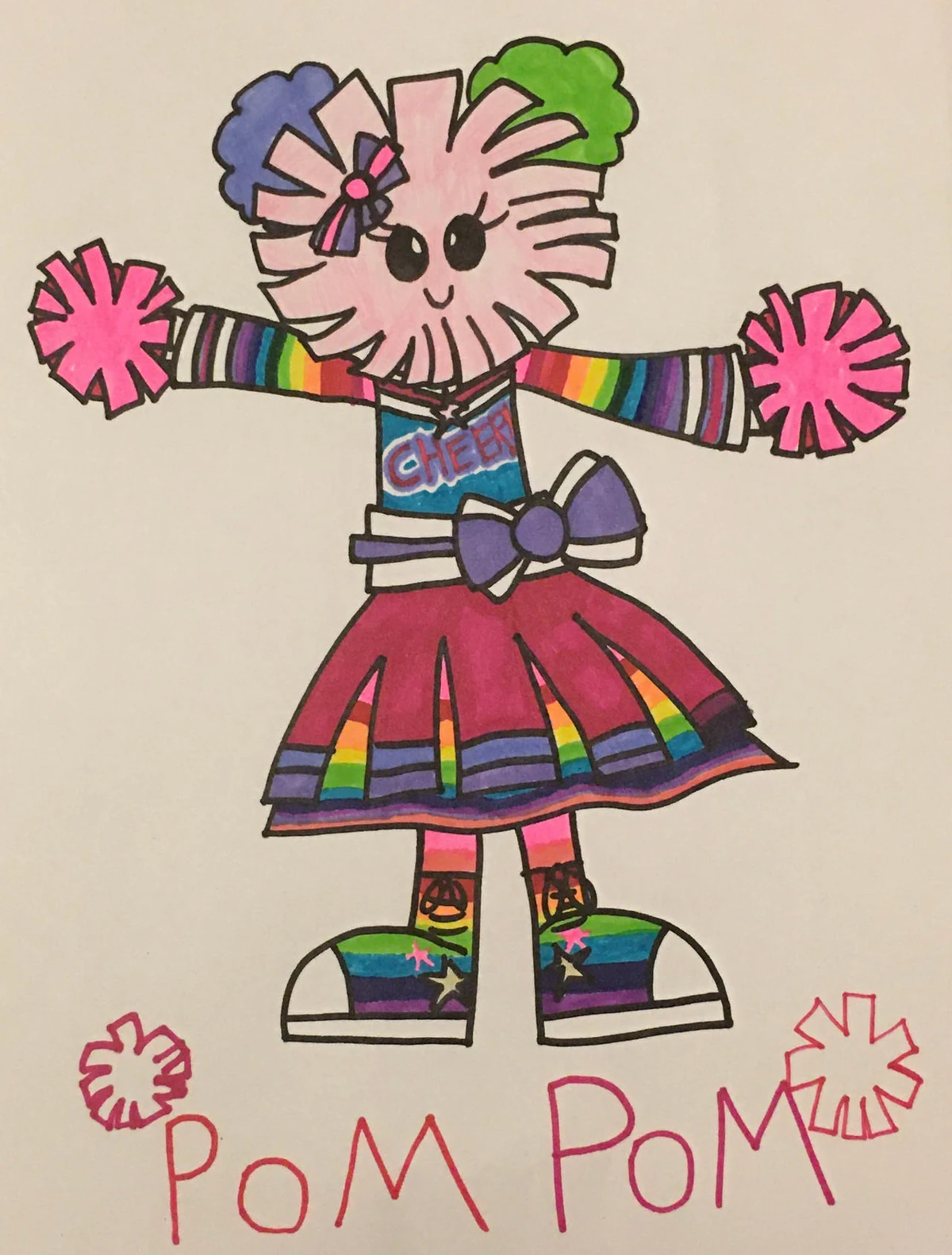 Pom Pom (RL) | Masked Toon Singer Wiki | Fandom