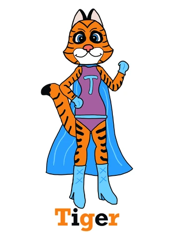 Tiger (HV) | Masked Toon Singer Wiki | Fandom