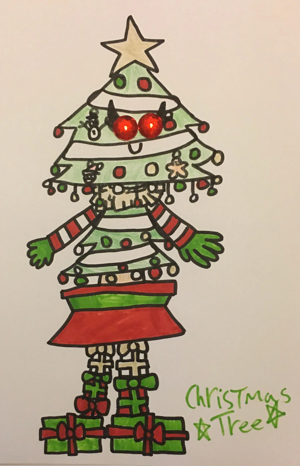 Christmas Tree (RL) | Masked Toon Singer Wiki | Fandom