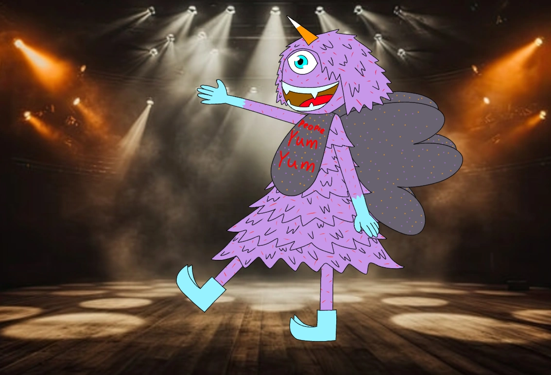 Purple Eater (TEM) | Masked Toon Singer Wiki | Fandom