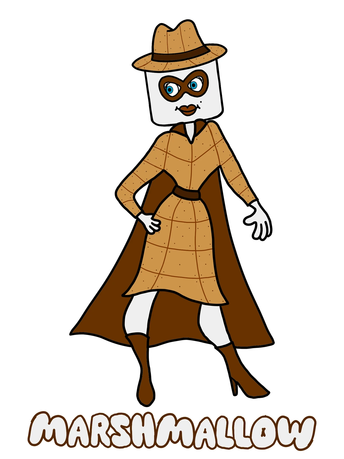 Marshmallow (HV) | Masked Toon Singer Wiki | Fandom