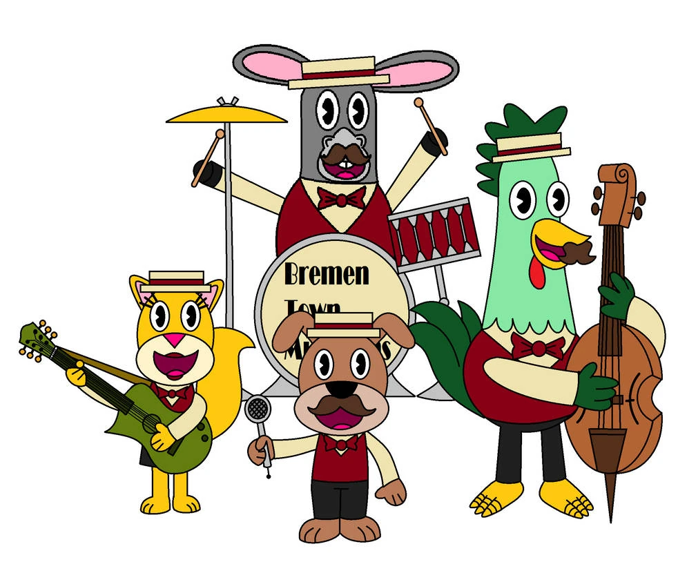 Bremen Town Musicians (FB) | Masked Toon Singer Wiki | Fandom