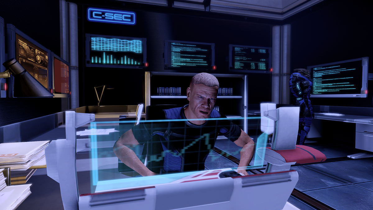 Citadel: Captain Bailey | Mass Effect Wiki | Fandom