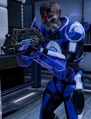 Blue Suns Legionnaire | Mass Effect Wiki | Fandom