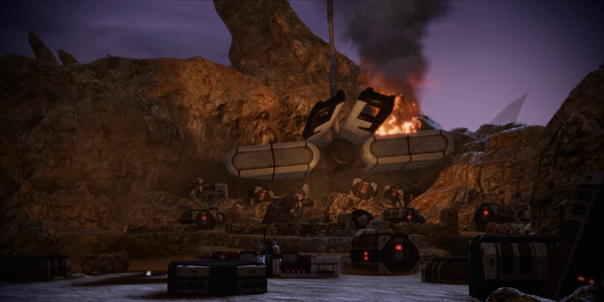 N7: Wrecked Merchant Freighter | Mass Effect Wiki | Fandom