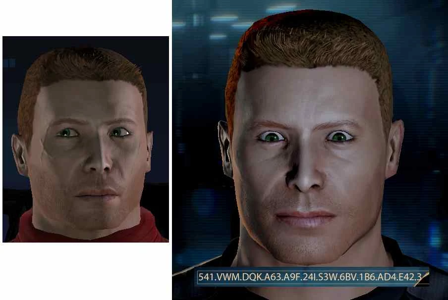 User blog:Armenek/Mass Effect vs Mass Effect 2 faces | Mass Effect Wiki ...