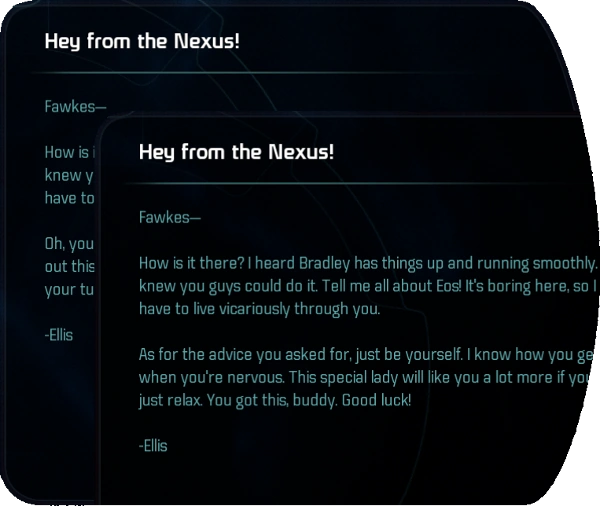 Hey from the Nexus! - Mass Effect: Andromeda Wiki