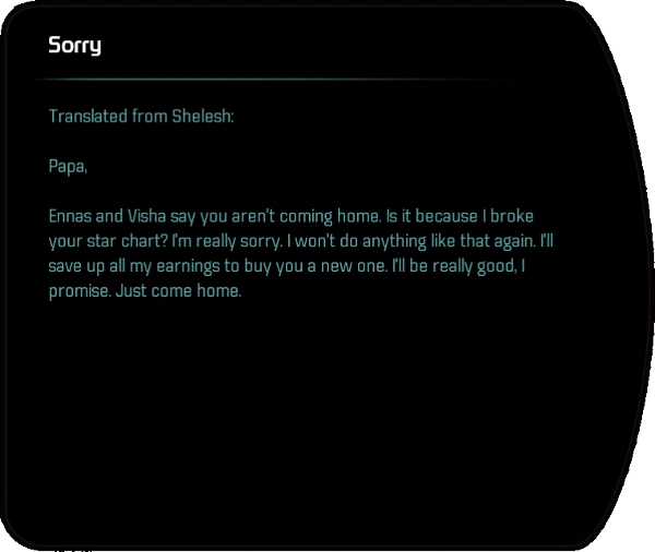 Sorry - Mass Effect: Andromeda Wiki