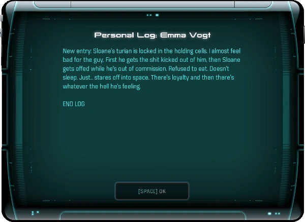 Personal Log: Emma Vogt - Mass Effect: Andromeda Wiki