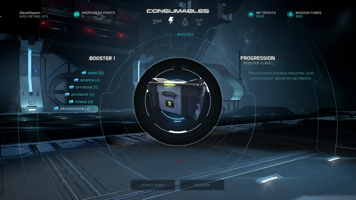 Booster - Mass Effect: Andromeda Wiki