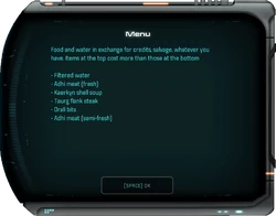 Menu - Mass Effect: Andromeda Wiki