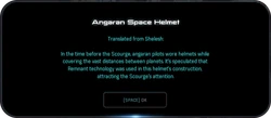 Angaran Space Helmet - Mass Effect: Andromeda Wiki