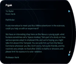 Pyjak - Mass Effect: Andromeda Wiki