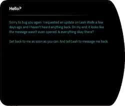 Hello? - Mass Effect: Andromeda Wiki
