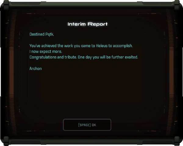 Interim Report - Mass Effect: Andromeda Wiki