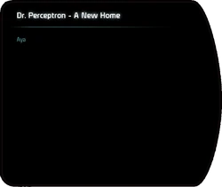 Dr. Perceptron - A New Home - Mass Effect: Andromeda Wiki