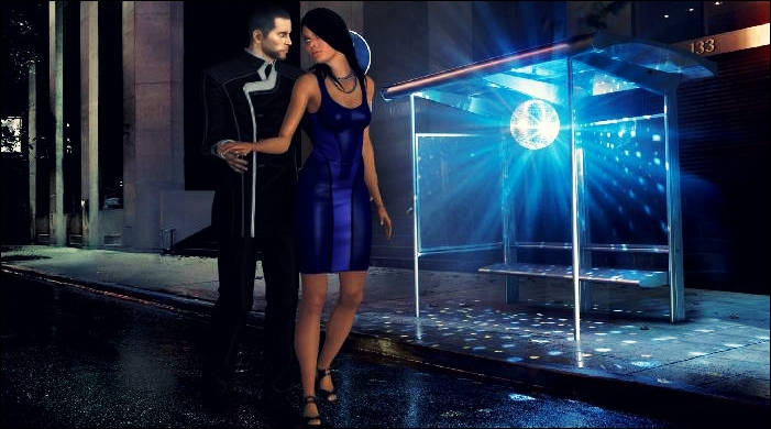 Honeymoon Of John Shepard And Ashley Williams Mp Mass Effect Fan
