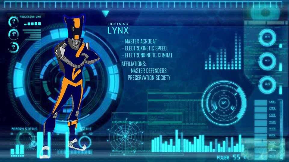 Lightning Lynx/Powers | Master Defenders Wiki | Fandom