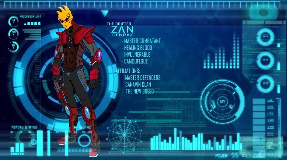 Zan/Powers | Master Defenders Wiki | Fandom