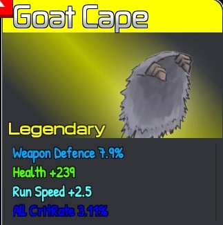Goat Cape | Master Pirate Wiki | Fandom