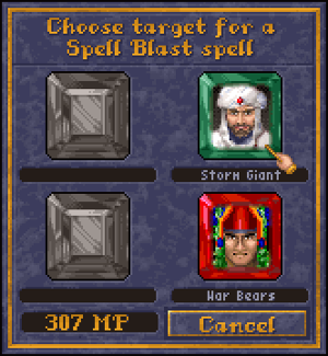 Spell Blast | Master of Magic Wiki | Fandom