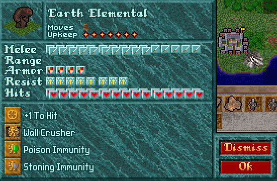 Earth Elemental | Master of Magic Wiki | Fandom