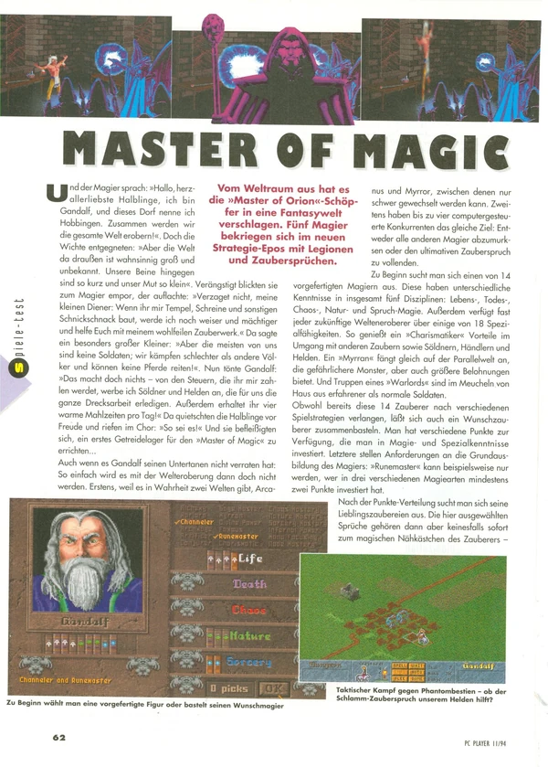 German Game Magazine Coverage | Master of Magic Wiki | Fandom