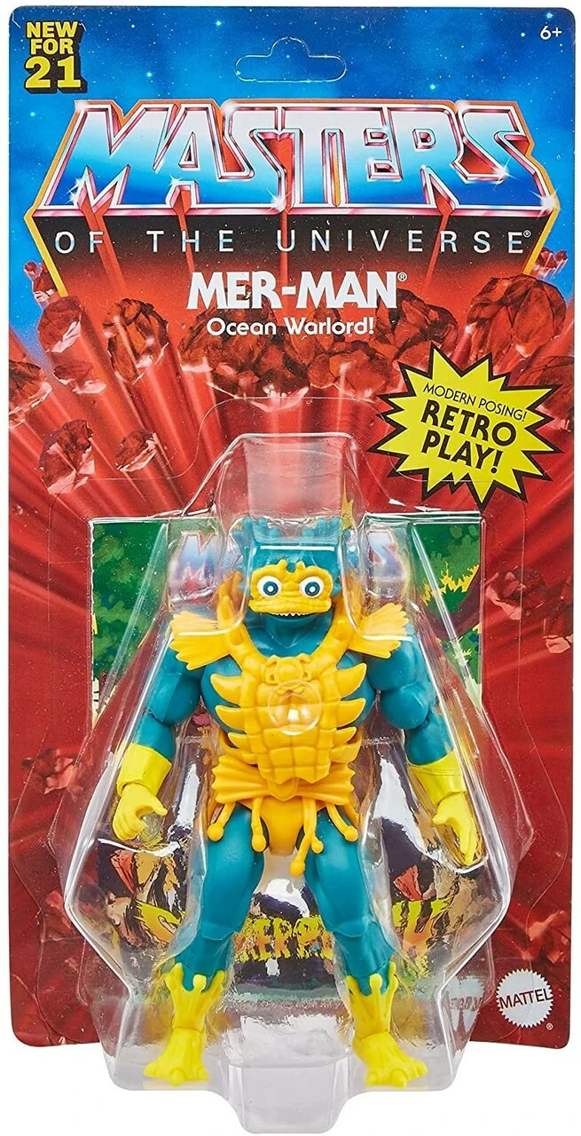 Merman (Lords of Power single carded) | Masters of the Universe Origins ...