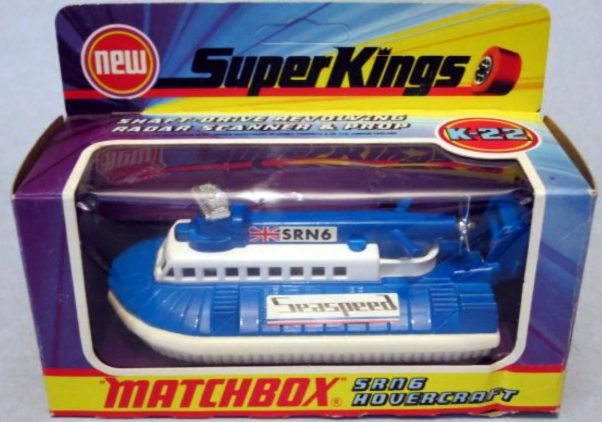 SRN6 Hovercraft (K-22) | Matchbox Cars Wiki | Fandom