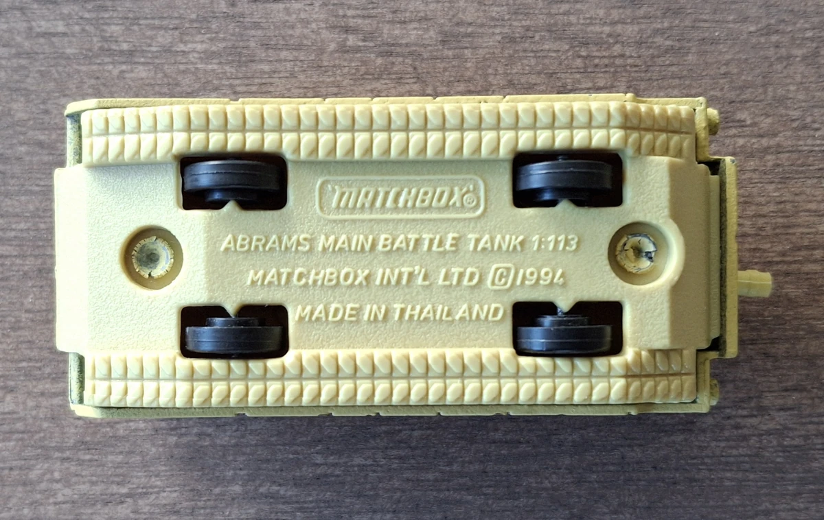 Abrams Main Battle Tank | Matchbox Cars Wiki | Fandom