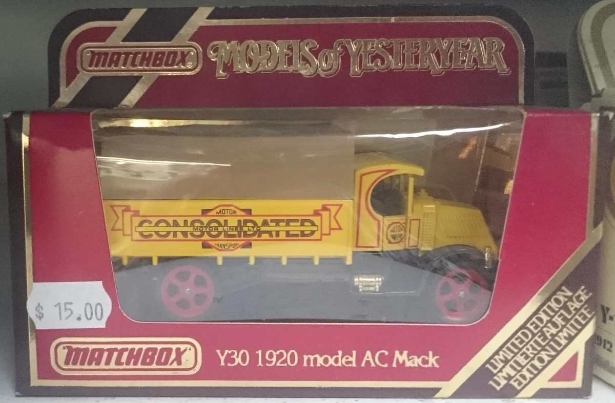 1920 Mack Truck (Y-30) | Matchbox Cars Wiki | Fandom