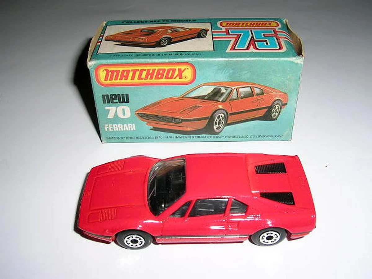 Red Matchbox Car