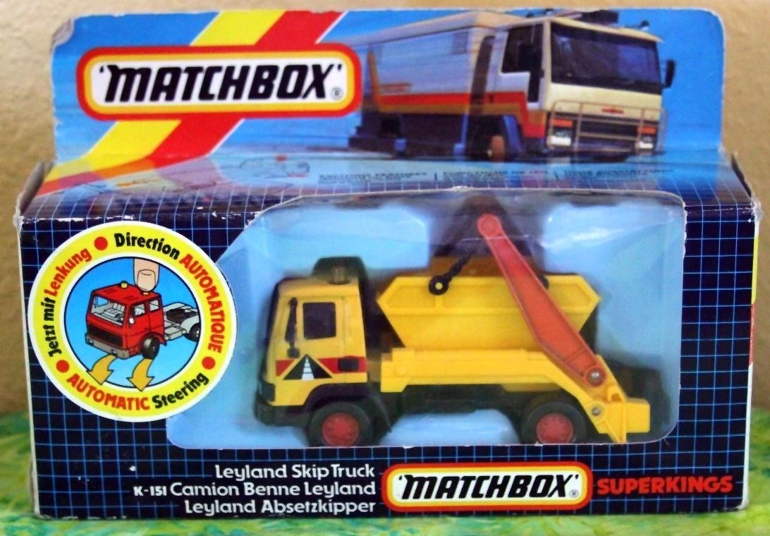 Skip Truck Leyland (K-151) | Matchbox Cars Wiki | Fandom