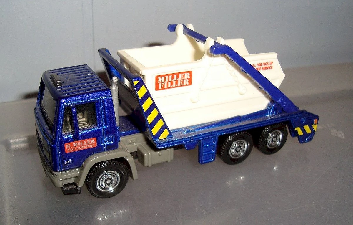 DAF Skip Truck (RW-016) | Matchbox Cars Wiki | Fandom