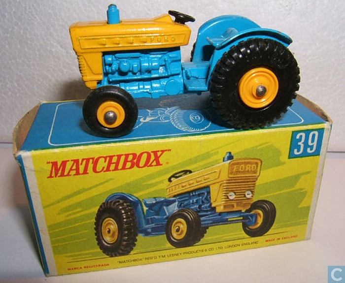 Ford Tractor (39-C) | Matchbox Cars Wiki | Fandom