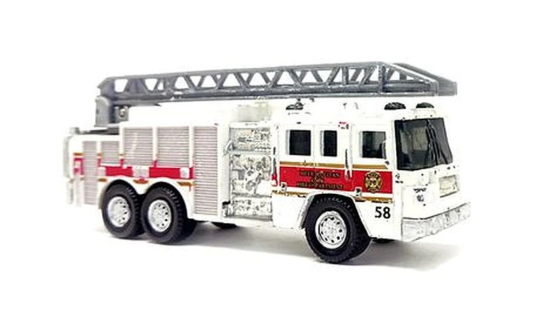 Pierce Quantum Aerial Ladder (RW003) | Matchbox Cars Wiki | Fandom