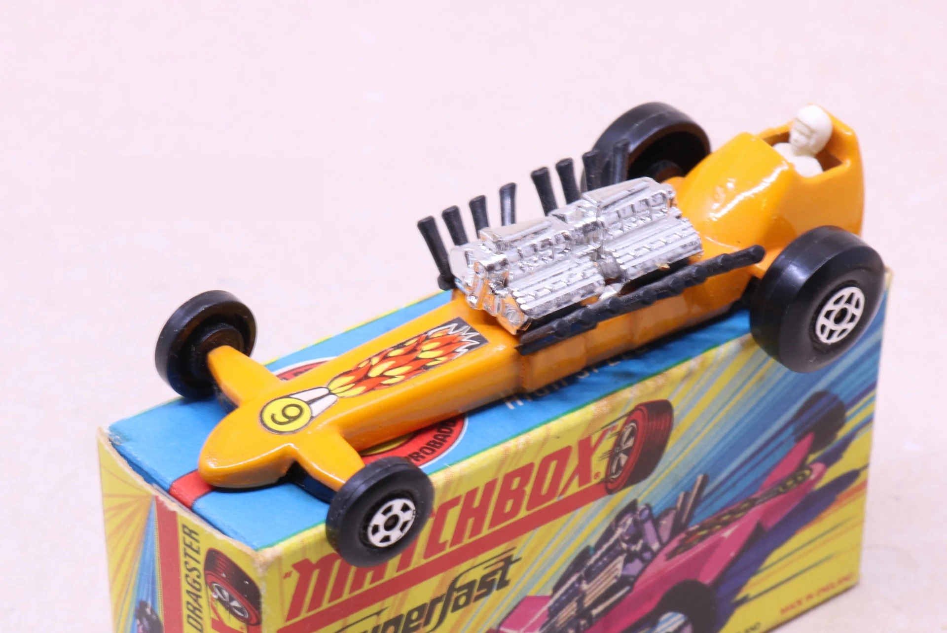 Toys Miniature Toys Matchbox Superfast Slingshot Dragster in Green etna ...